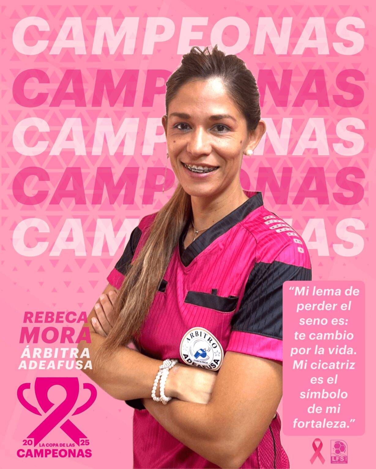 Rebeca Mora: resiliencia, fortaleza e inspiración. – Just Soccer CR